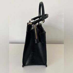 Chiarugi Firenze | Bags | Chiarugi Firenze Black Leather Handbag From ...